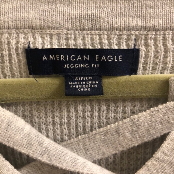 American Eagle Outfitters | Sweaters | American Eagle Gray Vneck ...